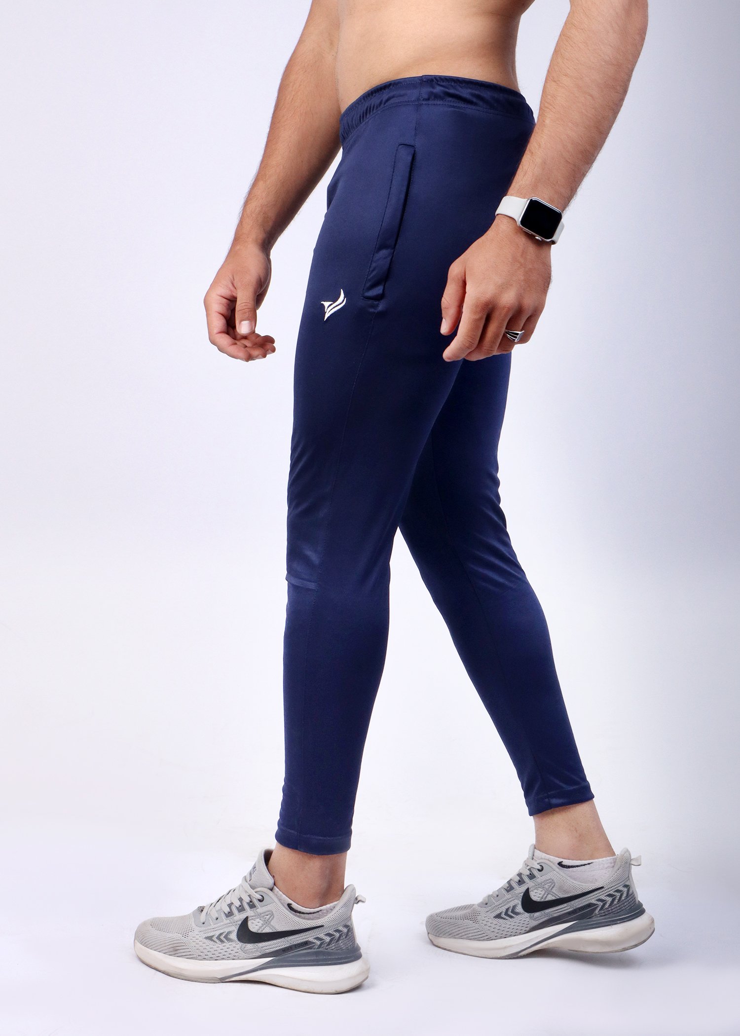 Solid Blue Dri-fit Trouser - NexWear